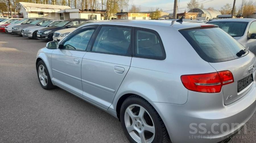 Audi A3 2011 in Riga, with an engine capacity of 2.00 L and mileage of 251 thousand km for 6300 €, photo 10 on AUTOMOTO.COM.LV