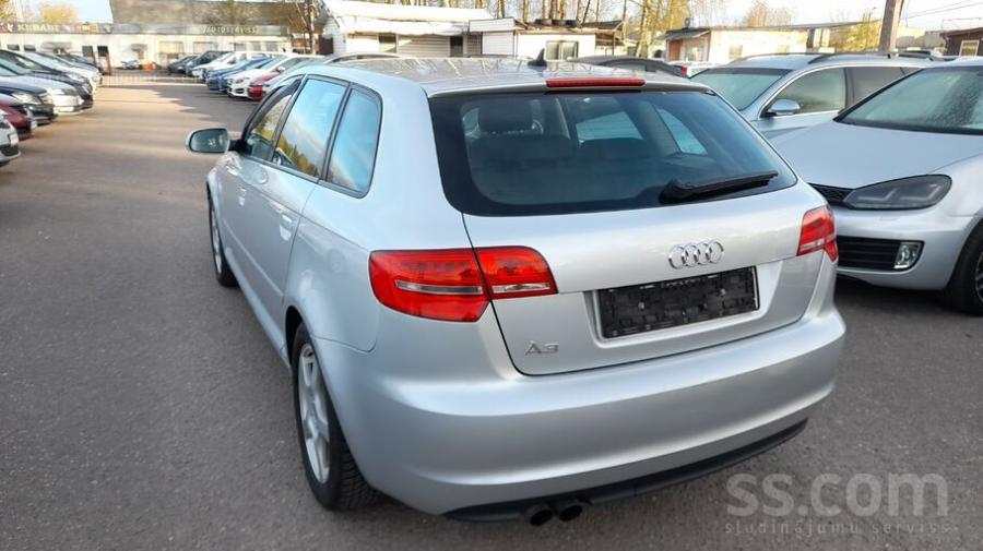 Audi A3 2011 in Riga, with an engine capacity of 2.00 L and mileage of 251 thousand km for 6300 €, photo 12 on AUTOMOTO.COM.LV