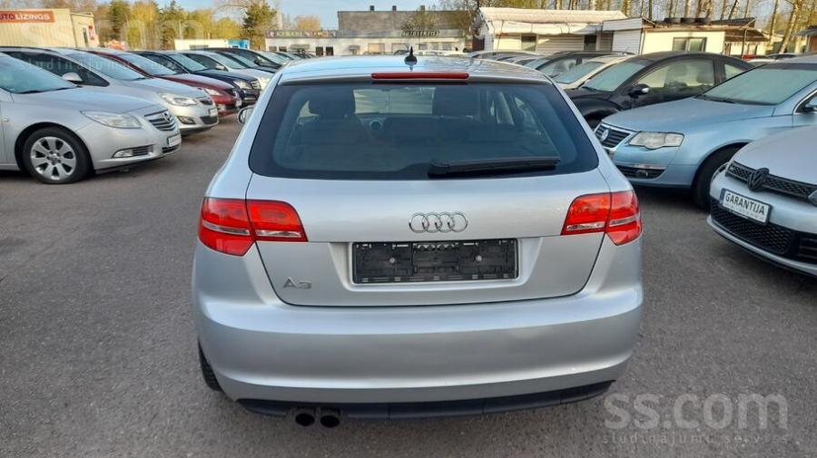 Audi A3 2011 in Riga, with an engine capacity of 2.00 L and mileage of 251 thousand km for 6300 €, photo 13 on AUTOMOTO.COM.LV