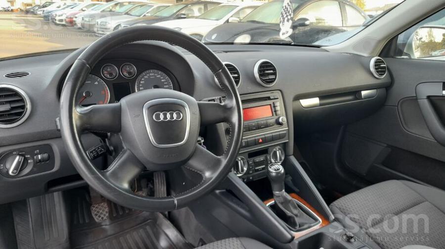 Audi A3 2011 in Riga, with an engine capacity of 2.00 L and mileage of 251 thousand km for 6300 €, photo 20 on AUTOMOTO.COM.LV
