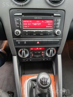 Audi A3 2011 in Riga, with an engine capacity of 2.00 L and mileage of 251 thousand km for 6300 €, photo 21 on AUTOMOTO.COM.LV