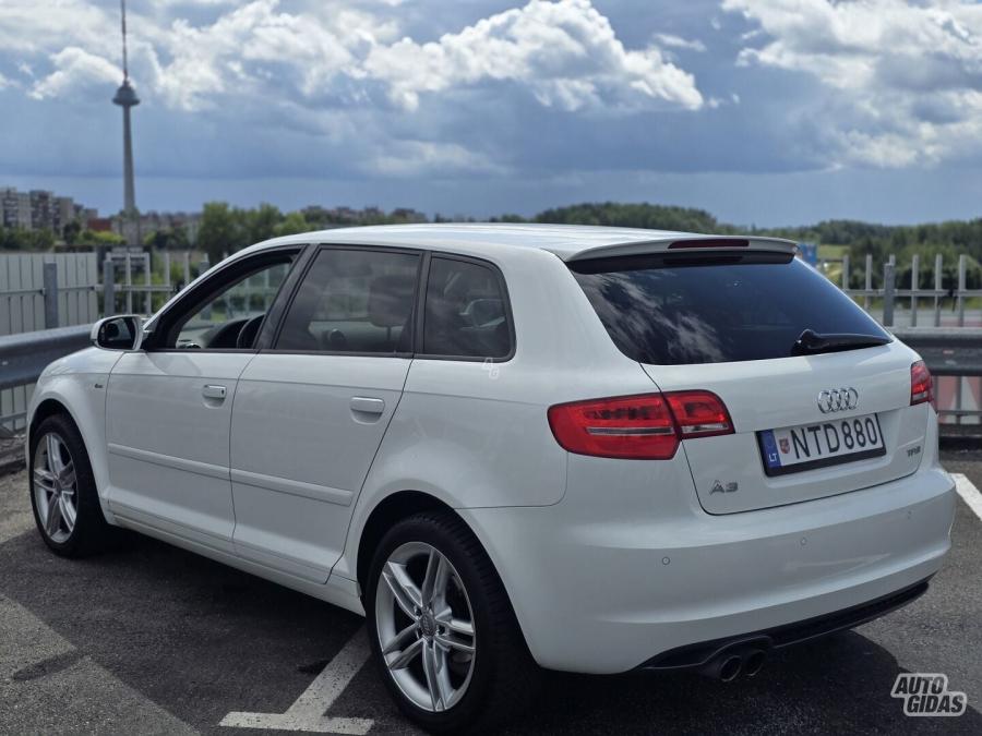 Audi A3 2011 in Vilnius, with an engine capacity of 1.40 L and mileage of 190 thousand km for 3200 €, photo 7 on AUTOMOTO.COM.LV