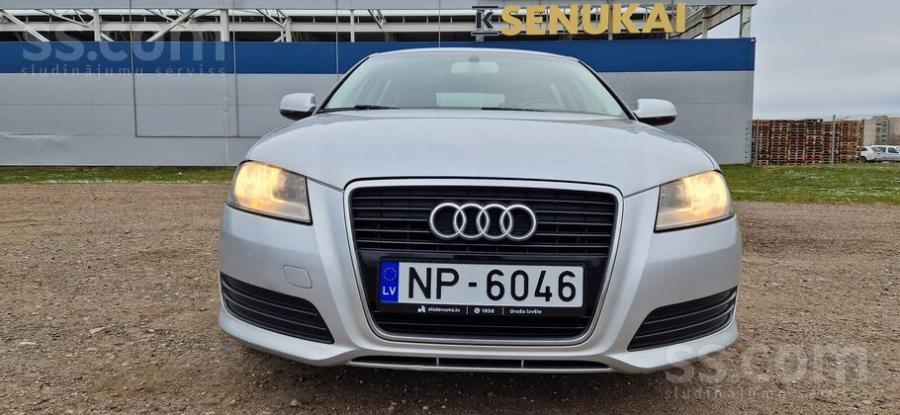 Audi A3 2012 in Daugavpils, with an engine capacity of 1.60 L and mileage of 242 thousand km for 5950 €, photo 8 on AUTOMOTO.COM.LV
