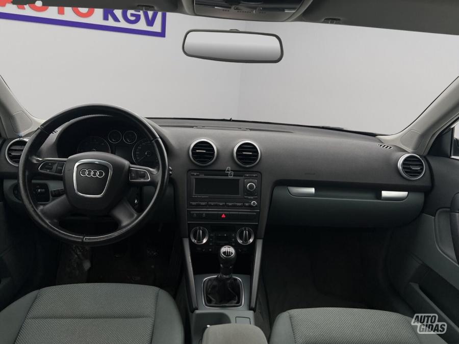 Audi A3 2012 in Kaunas, with an engine capacity of 2.00 L and mileage of 201 thousand km for 6199 €, photo 12 on AUTOMOTO.COM.LV