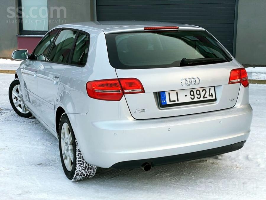 Audi A3 2012 in Riga, with an engine capacity of 1.60 L and mileage of 255 thousand km for 5900 €, photo 6 on AUTOMOTO.COM.LV