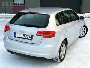 Audi A3 2012 in Riga, with an engine capacity of 1.60 L and mileage of 255 thousand km for 5900 €, photo 9 on AUTOMOTO.COM.LV