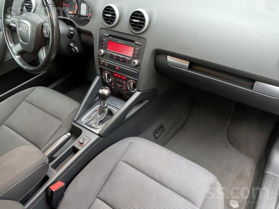 Audi A3 2012 in Riga, with an engine capacity of 1.60 L and mileage of 255 thousand km for 5900 €, photo 13 on AUTOMOTO.COM.LV