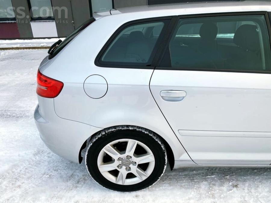 Audi A3 2012 in Riga, with an engine capacity of 1.60 L and mileage of 255 thousand km for 5900 €, photo 26 on AUTOMOTO.COM.LV
