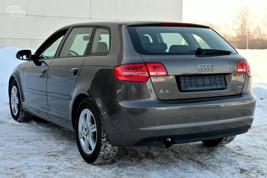 Audi A3 2012 in Kretinga, with an engine capacity of 1.60 L and mileage of 199 thousand km for 6499 €, photo 9 on AUTOMOTO.COM.LV