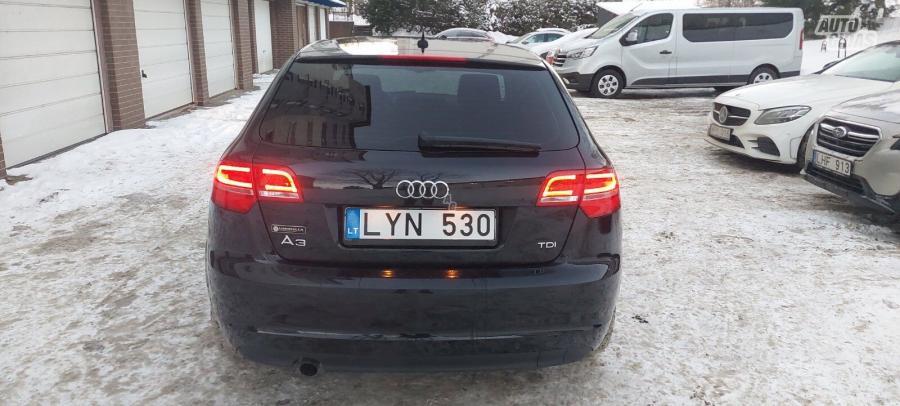 Audi A3 2012 Viļņa, ar dzinēja tilpumu 1.60 L un nobraukumu 226 tūkst. km par 4500 €, foto 7 vietnē AUTOMOTO.COM.LV