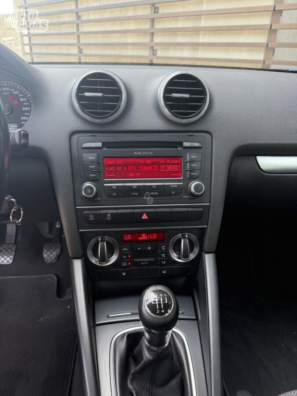 Audi A3 2012 Klaipėda, ar dzinēja tilpumu 1.60 L un nobraukumu 308 tūkst. km par 3400 €, foto 9 vietnē AUTOMOTO.COM.LV
