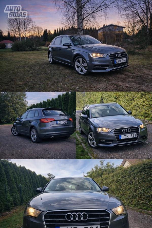 Audi A3 2013 in Vilnius, with an engine capacity of 1.60 L and mileage of 198 thousand km for 6990 €, photo 3 on AUTOMOTO.COM.LV