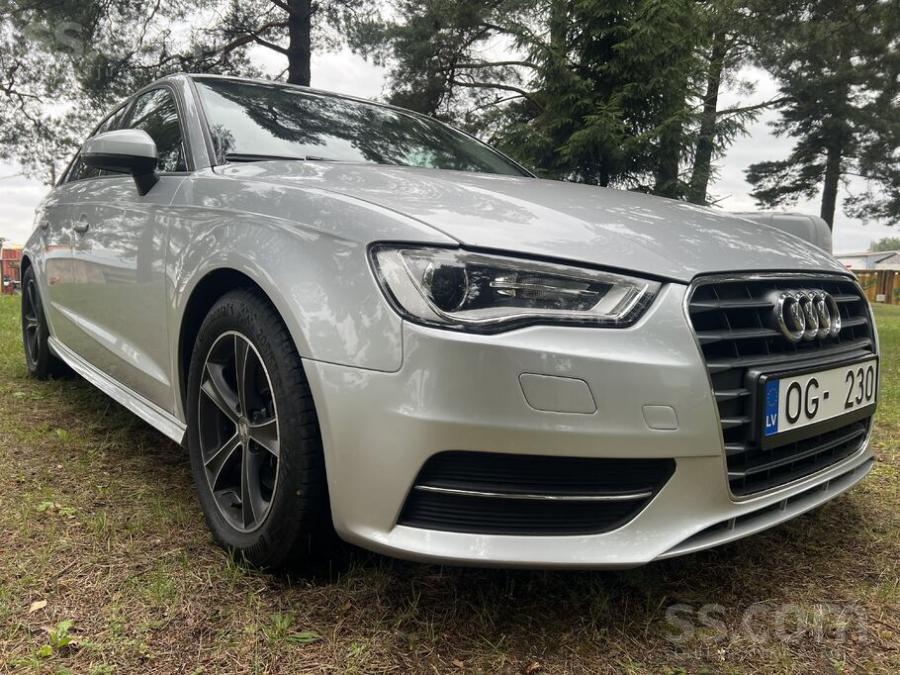 Audi A3 2014 Rīga, ar dzinēja tilpumu 1.60 L un nobraukumu 243 tūkst. km par 8180 €, foto 1 vietnē AUTOMOTO.COM.LV