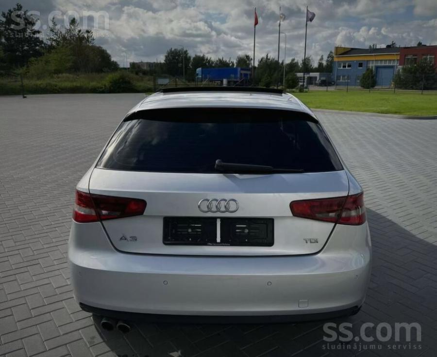 Audi A3 2014 Telšiai, ar dzinēja tilpumu 2.00 L un nobraukumu 251 tūkst. km par 7299 €, foto 6 vietnē AUTOMOTO.COM.LV
