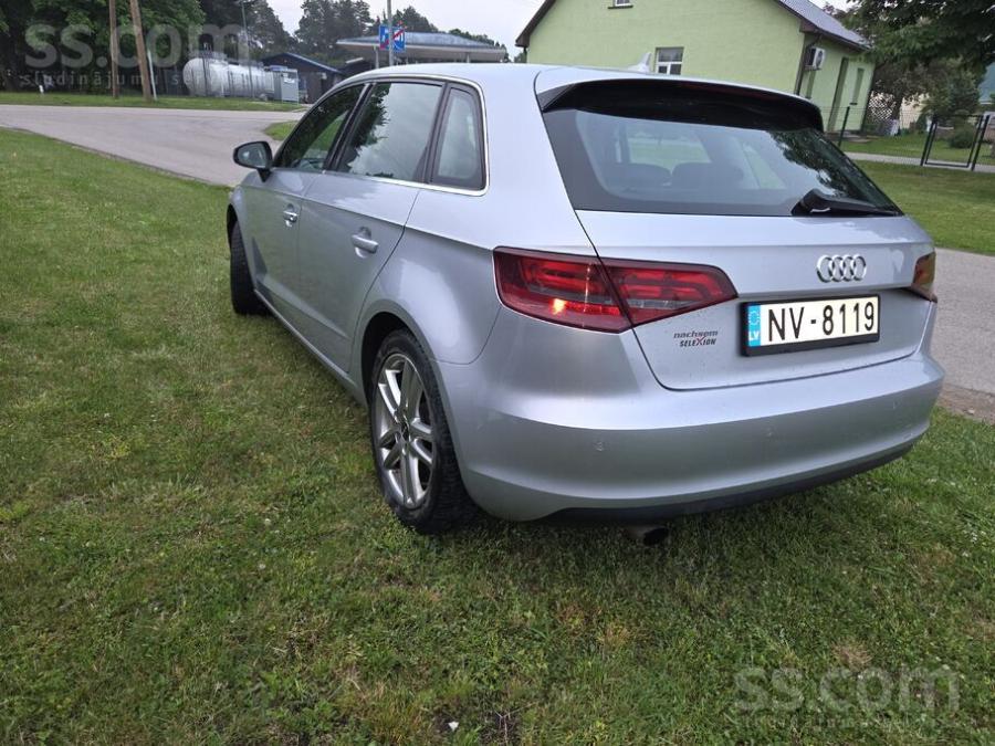 Audi A3 2015 in Jekabpils, with an engine capacity of 1.60 L and mileage of 210 thousand km for 9500 €, photo 4 on AUTOMOTO.COM.LV