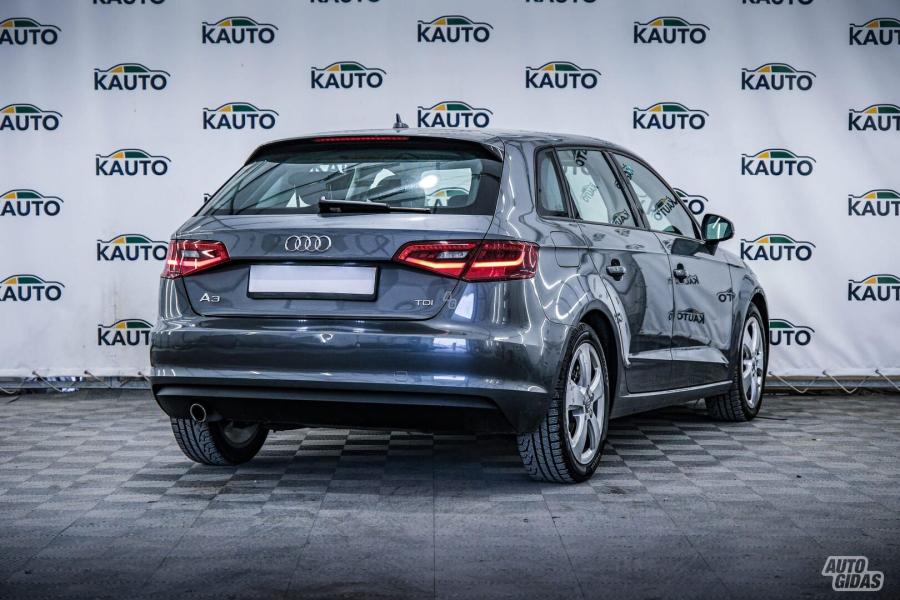 Audi A3 2015 Kauņa, ar dzinēja tilpumu 1.60 L un nobraukumu 264 tūkst. km par 9490 €, foto 4 vietnē AUTOMOTO.COM.LV