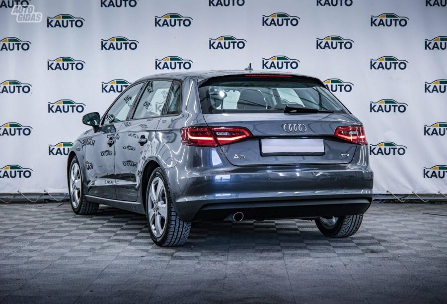 Audi A3 2015 Kauņa, ar dzinēja tilpumu 1.60 L un nobraukumu 264 tūkst. km par 9490 €, foto 5 vietnē AUTOMOTO.COM.LV