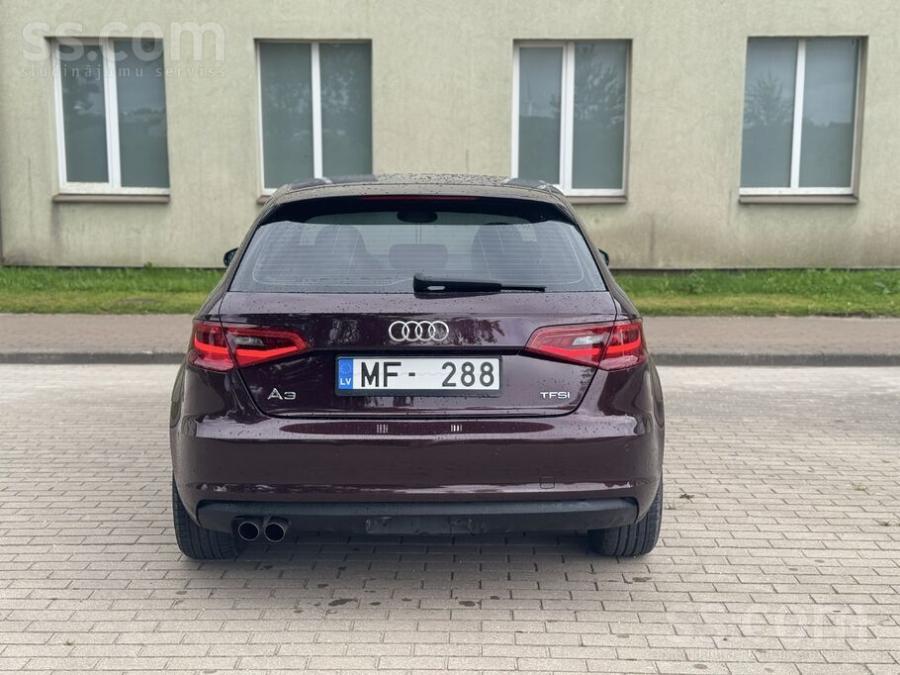Audi A3 2015 in Liepaja, with an engine capacity of 1.40 L and mileage of 186 thousand km for 9500 €, photo 5 on AUTOMOTO.COM.LV