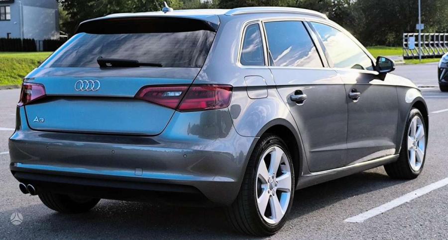 Audi A3 2015 Šauļi, ar dzinēja tilpumu 2.00 L un nobraukumu 151 tūkst. km par 13950 €, foto 5 vietnē AUTOMOTO.COM.LV