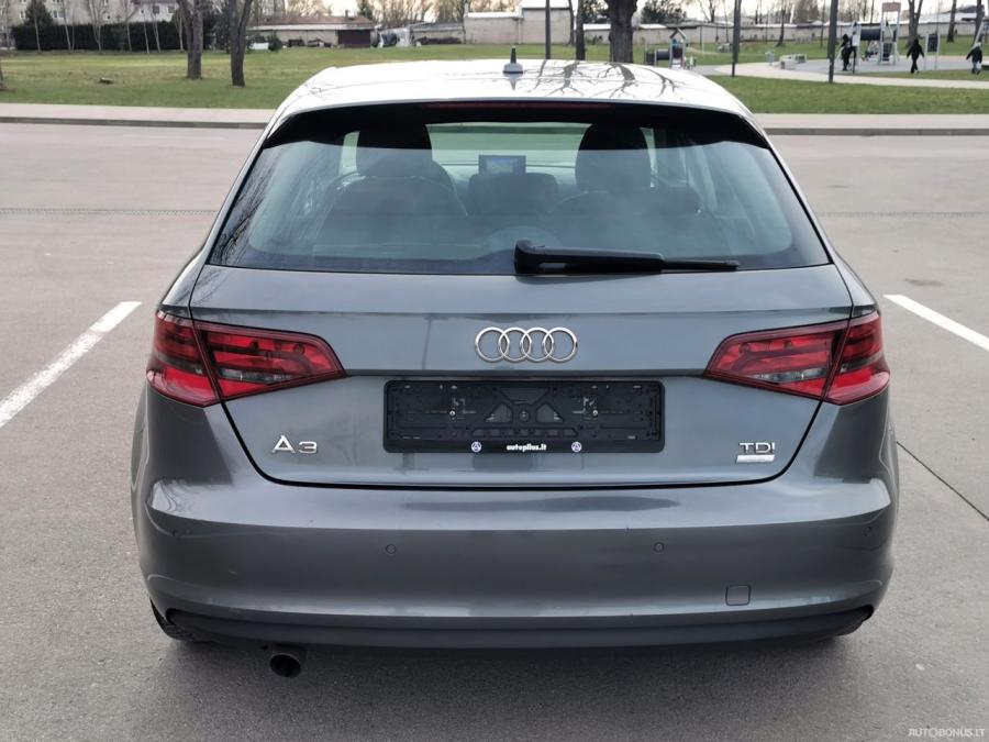 Audi A3 2016 in Ukmerge, with an engine capacity of 1.60 L and mileage of 280 thousand km for 7500 €, photo 6 on AUTOMOTO.COM.LV