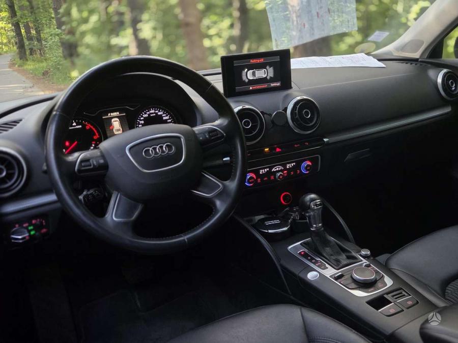 Audi A3 2016 Viļņa, ar dzinēja tilpumu 1.60 L un nobraukumu 236 tūkst. km par 9700 €, foto 14 vietnē AUTOMOTO.COM.LV