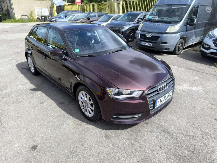 Audi A3 2016 in Siauliai, with an engine capacity of 1.60 L and mileage of 205 thousand km for 8450 €, photo 6 on AUTOMOTO.COM.LV