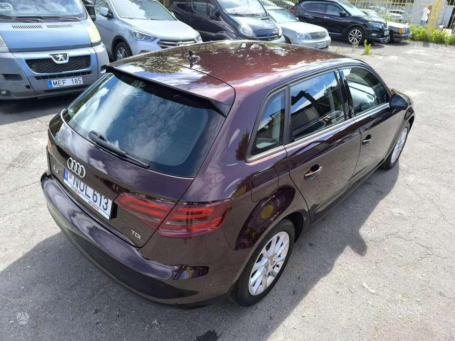 Audi A3 2016 in Siauliai, with an engine capacity of 1.60 L and mileage of 205 thousand km for 8450 €, photo 13 on AUTOMOTO.COM.LV