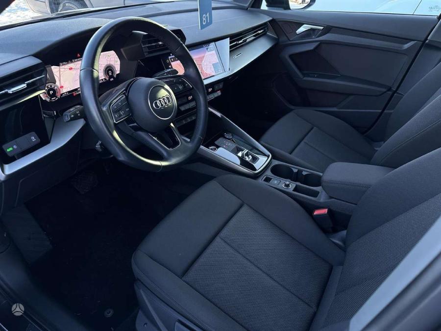 Audi A3 2021 Kauņa, ar dzinēja tilpumu 1.50 L un nobraukumu 145 tūkst. km par 17771 €, foto 9 vietnē AUTOMOTO.COM.LV
