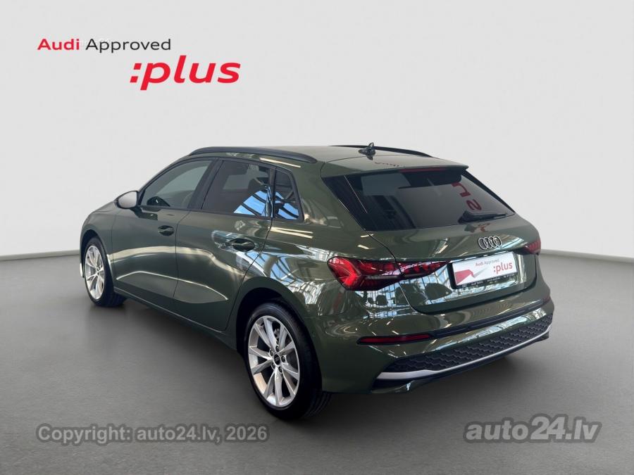 Audi A3 2025 in Tallinn, with an engine capacity of 1.50 L and mileage of 6 thousand km for 32900 €, photo 5 on AUTOMOTO.COM.LV