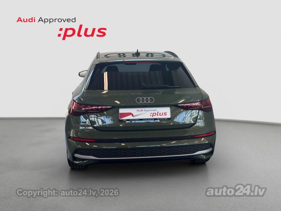Audi A3 2025 in Tallinn, with an engine capacity of 1.50 L and mileage of 6 thousand km for 32900 €, photo 6 on AUTOMOTO.COM.LV