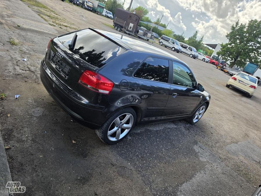 Audi A3 2008 in Vilnius, with an engine capacity of 1.90 L and mileage of 365 thousand km for 2350 €, photo 12 on AUTOMOTO.COM.LV