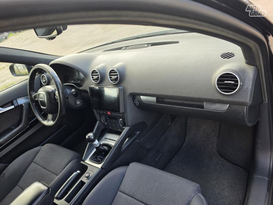 Audi A3 2008 in Vilnius, with an engine capacity of 1.90 L and mileage of 365 thousand km for 2350 €, photo 26 on AUTOMOTO.COM.LV
