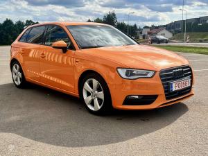 Orange Audi A3 2014 in Kaunas, with an engine capacity of 1.97 L and mileage of 271 thousand km for 9500 €, photo 4 on AUTOMOTO.COM.LV