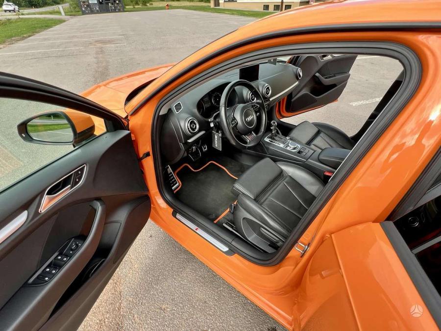 Orange Audi A3 2014 in Kaunas, with an engine capacity of 1.97 L and mileage of 271 thousand km for 9500 €, photo 10 on AUTOMOTO.COM.LV