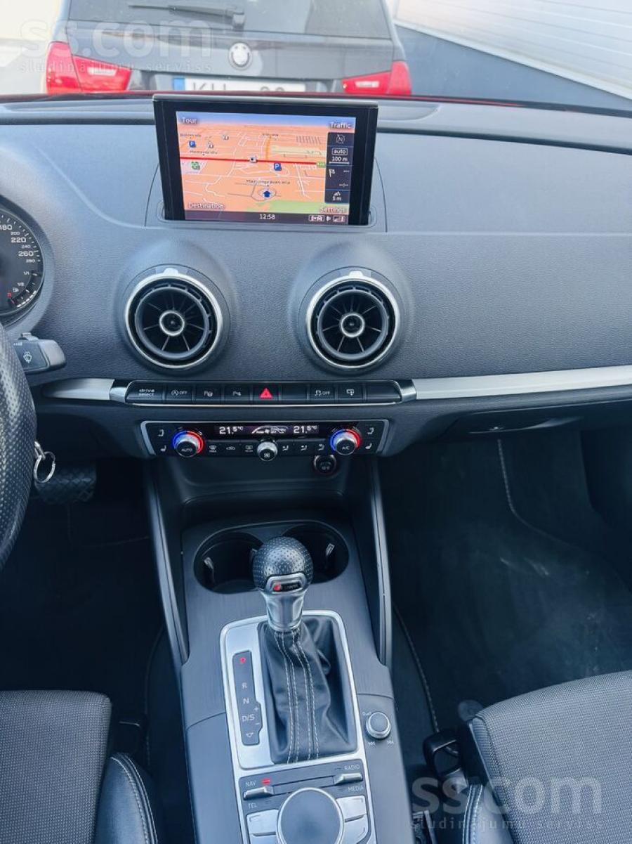 Sarkans Audi A3 2015 Rīga, ar dzinēja tilpumu 1.40 L un nobraukumu 104 tūkst. km par 19400 €, foto 22 vietnē AUTOMOTO.COM.LV