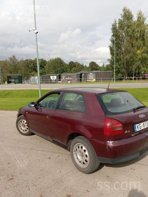 Red Audi A3 1996 in Riga, with an engine capacity of 1.90 L and mileage of 450 thousand km for 600 €, photo 5 on AUTOMOTO.COM.LV