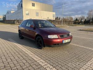 Red Audi A3 1998 in Riga, with an engine capacity of 1.80 L and mileage of 238 thousand km for 1390 €, photo  on AUTOMOTO.COM.LV