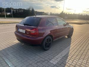 Sarkans Audi A3 1998 Rīga, ar dzinēja tilpumu 1.80 L un nobraukumu 238 tūkst. km par 1390 €, foto 6 vietnē AUTOMOTO.COM.LV