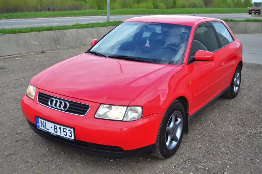Sarkans Audi A3 1998 Jēkabpils, ar dzinēja tilpumu 1.80 L un nobraukumu 304 tūkst. km par 2100 €, foto 4 vietnē AUTOMOTO.COM.LV