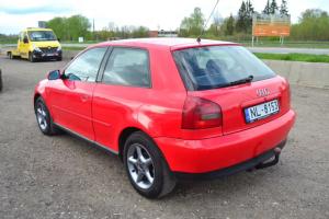 Sarkans Audi A3 1998 Jēkabpils, ar dzinēja tilpumu 1.80 L un nobraukumu 304 tūkst. km par 2100 €, foto 8 vietnē AUTOMOTO.COM.LV