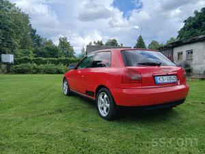 Red Audi A3 1999 in Tukums, with an engine capacity of 1.90 L and mileage of 340 thousand km for 1500 €, photo 3 on AUTOMOTO.COM.LV