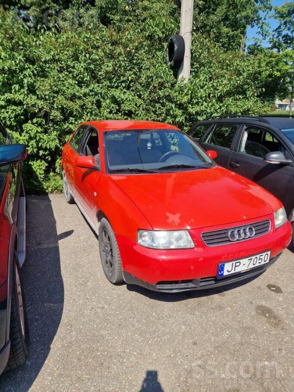 Красный Ауди А3 2001 в Рига, объемом двигателя 1.90 л и пробегом 423 тыс. км за 850 €, фото 1 на AUTOMOTO.COM.LV
