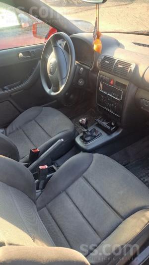 Sarkans Audi A3 2001 Rīga, ar dzinēja tilpumu 1.90 L un nobraukumu 423 tūkst. km par 700 €, foto 3 vietnē AUTOMOTO.COM.LV