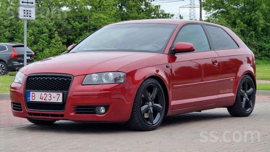 Sarkans Audi A3 2007 Jelgava, ar dzinēja tilpumu 2.00 L un nobraukumu 236 tūkst. km par 4450 €, foto 1 vietnē AUTOMOTO.COM.LV
