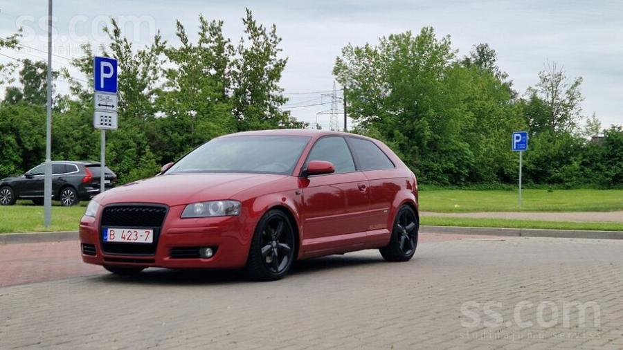 Sarkans Audi A3 2007 Jelgava, ar dzinēja tilpumu 2.00 L un nobraukumu 236 tūkst. km par 4450 €, foto 3 vietnē AUTOMOTO.COM.LV