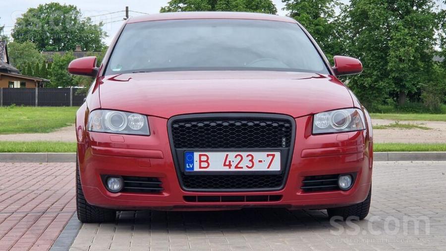 Sarkans Audi A3 2007 Jelgava, ar dzinēja tilpumu 2.00 L un nobraukumu 236 tūkst. km par 4450 €, foto 4 vietnē AUTOMOTO.COM.LV