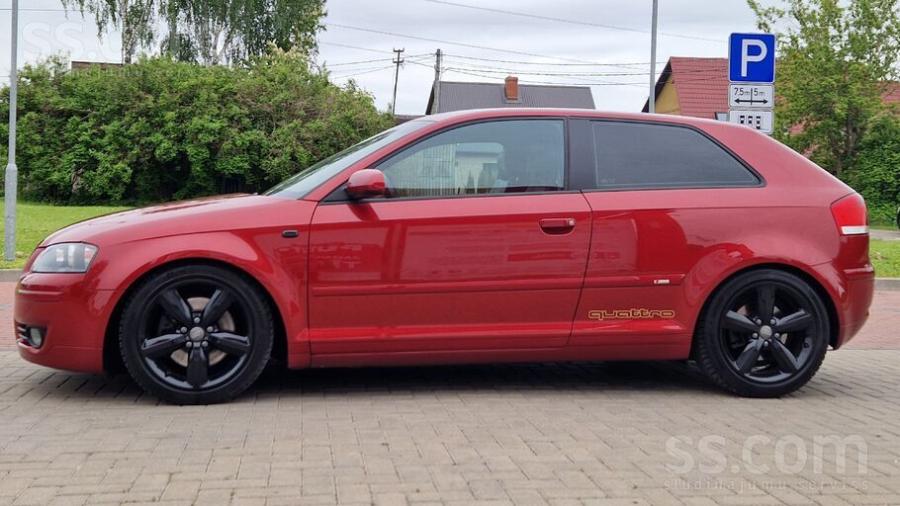 Sarkans Audi A3 2007 Jelgava, ar dzinēja tilpumu 2.00 L un nobraukumu 236 tūkst. km par 4450 €, foto 6 vietnē AUTOMOTO.COM.LV