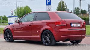 Sarkans Audi A3 2007 Jelgava, ar dzinēja tilpumu 2.00 L un nobraukumu 236 tūkst. km par 4450 €, foto 9 vietnē AUTOMOTO.COM.LV
