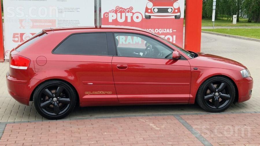 Sarkans Audi A3 2007 Jelgava, ar dzinēja tilpumu 2.00 L un nobraukumu 236 tūkst. km par 4450 €, foto 15 vietnē AUTOMOTO.COM.LV