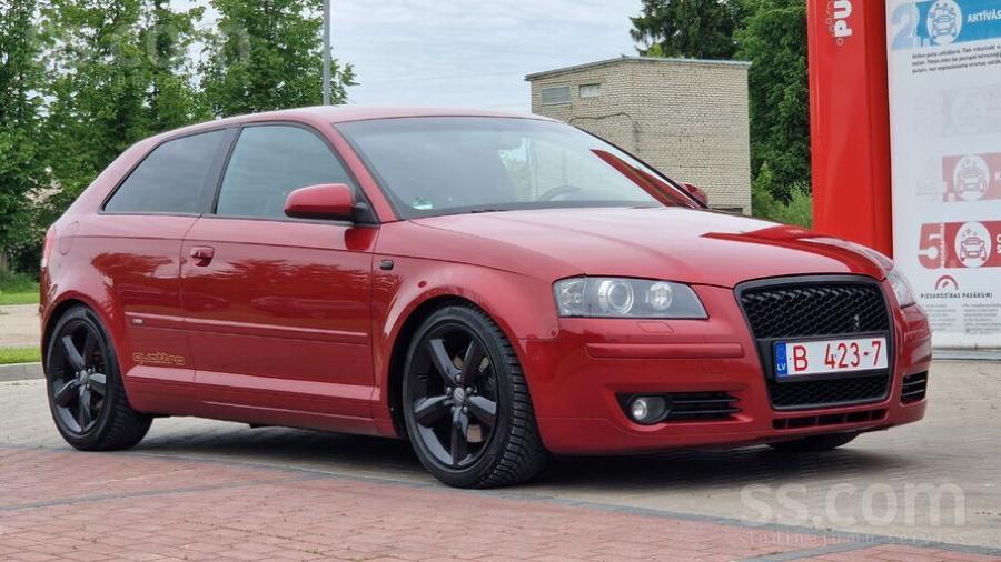 Sarkans Audi A3 2007 Jelgava, ar dzinēja tilpumu 2.00 L un nobraukumu 236 tūkst. km par 4450 €, foto 17 vietnē AUTOMOTO.COM.LV